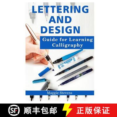【3-4周达】Lettering and Design Guide for Learning Calligraphy [9780359114108]