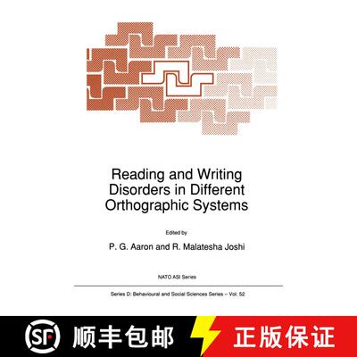 【3-4周达】Reading and Writing Disorders in Different Orthographic Systems [9789401069601]