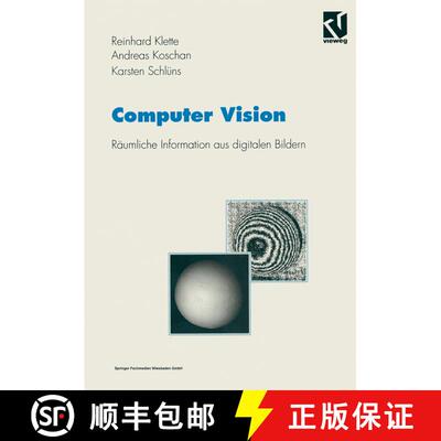 【3-4周达】Computer Vision: Räumliche Information aus digitalen Bildern [9783528066253]