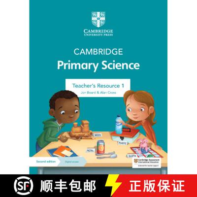 【3-4周达】Cambridge Primary Science Teacher's Resource 1 with Digital Access [9781108783576]
