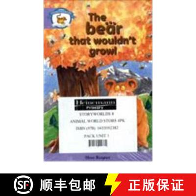 【3-4周达】Storyworlds Yr2/P3 Stage 8, Animal World Stories (4 Pack) [9780435092382]