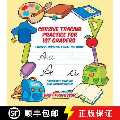 【3-4周达】Cursive Tracing Practice for 1st Graders : Cursive Writing Practice Book | Children's Read... [9781541940345]
