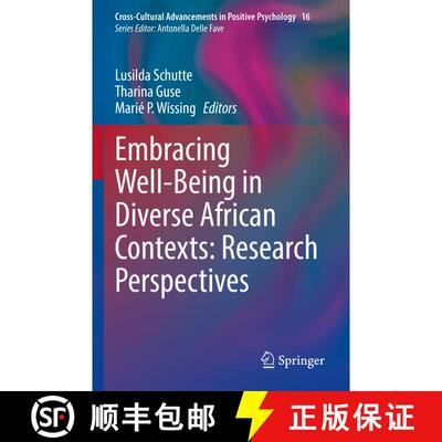 【3-4周达】Embracing Well-Being in Diverse African Contexts: Research Perspectives [9783030859268]