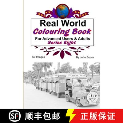 【3-4周达】Real World Colouring Books Series 8 [9780359788293]