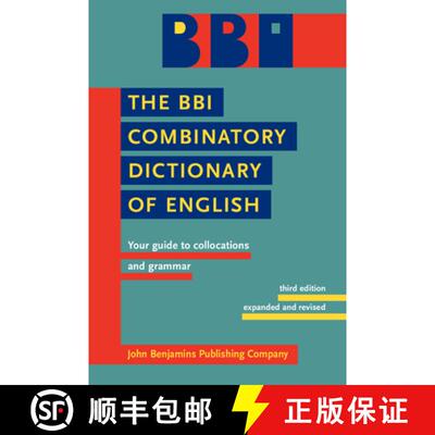 【3-4周达】精装 BBI Combinatory Dictionary of English: Your guide to collocations and grammar. Third ... [9789027232601]