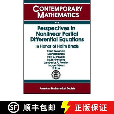 【3-4周达】Perspectives in Nonlinear Partial Differential Equations: In Honor of Haim Brezis [9780821841907]