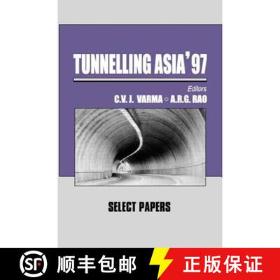 【3-4周达】精装 Tunnelling Asia '97: Select Papers [9789054107477]