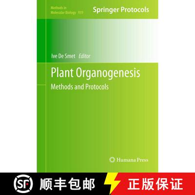 【3-4周达】Plant Organogenesis : Methods and Protocols [9781627032209]