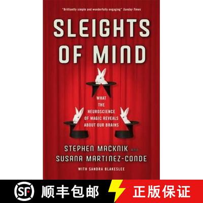 【3-4周达】Sleights of Mind: What the neuroscience of magic reveals about our brains [9781846683909]
