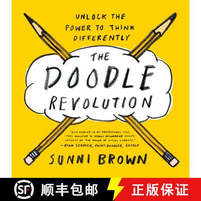 【3-4周达】The Doodle Revolution: Unlock the Power to Think Differently [9781591847038]
