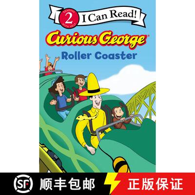 【3-4周达】精装 Curious George Roller Coaster [9780063323513]