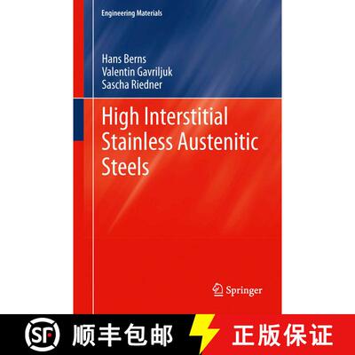 【3-4周达】High Interstitial Stainless Austenitic Steels [9783642446719]