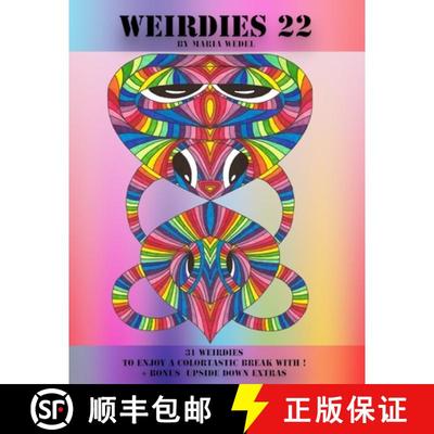 【3-4周达】Weirdies 22: Color a Weirdie a Day ! [9788772011424]