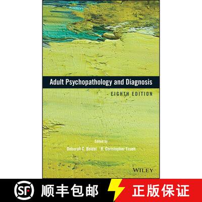 【3-4周达】精装 Adult Psychopathology And Diagnosis, Eighth Edition [Wiley心理学] [9781119383604]