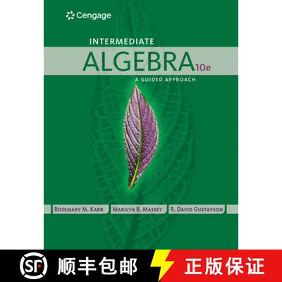 【3-4周达】Intermediate Algebra: A Guided Approach [9781435462502]