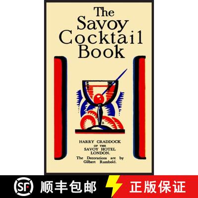 【3-4周达】The Savoy Cocktail Book-Hardcover Edition [9781684229048]