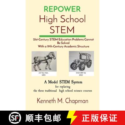 【3-4周达】REPOWER High School STEM: 21st-Century STEM Education Problems Cannot Be Solved With a 19t... [9798985526820]