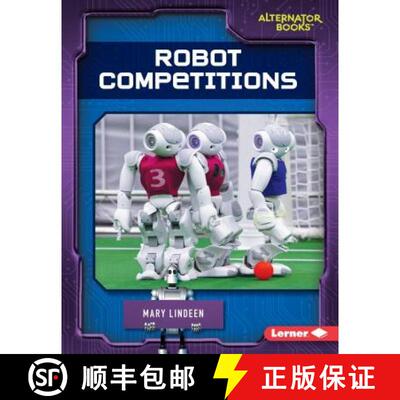 【3-4周达】精装 Robot Competitions [9781512440102]