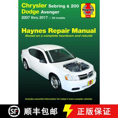 【3-4周达】Chrysler Sebring 2007 Thru 2010, Sebring Convertible 2008 Thru 2010, Chrysler 200 2011 Thr... [9781620923306]