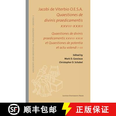 【3-4周达】精装 Quaestiones de divinis praedicamentis XXVIII-XXXII: Quaestiones de divinis praedicame... [9789462703919]