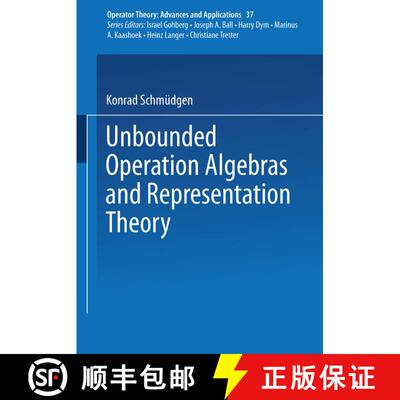 【3-4周达】Unbounded Operator Algebras and Representation Theory [9783034874717]