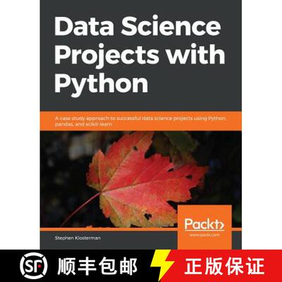 【3-4周达】Data Science Projects with Python : A case study approach to successful data science proje... [9781838551025]