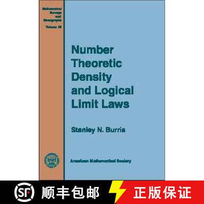 【3-4周达】精装 Number Theoretic Density and Logical Limit Laws [9780821826669]