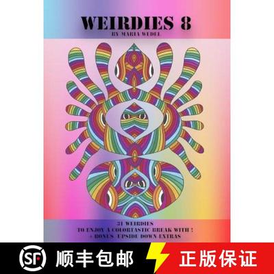 【3-4周达】Weirdies 8: A Weirdie a Day ! A Coloring experience for all ! [9788772010205]