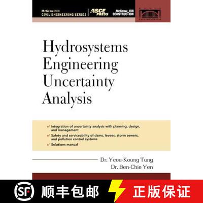【3-4周达】精装 Hydrosystems Engineering Uncertainty Analysis [9780071451598]