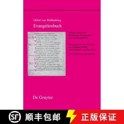 【3-4周达】Edition der Heidelberger Handschrift P (Codex Pal. Lat. 52) und der Handschrift D (Codex D... [9783484640535]