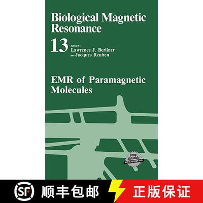 【3-4周达】精装 Biological Magnetic Resonance: EMR of Paramagnetic Molecules v. 13 [9780306443978]