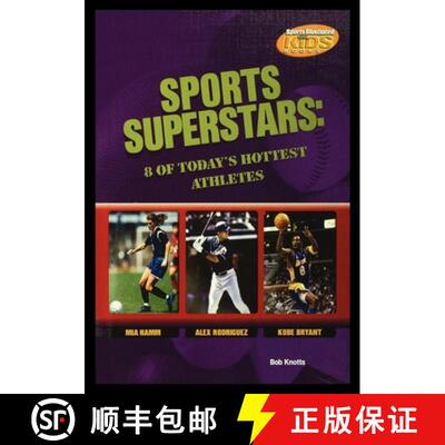 【3-4周达】Sports Superstars: 8 of Today's Hottest Athletes [9781435889408]