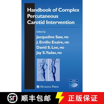 【3-4周达】精装 Handbook of Complex Percutaneous Carotid Intervention [9781588296054]