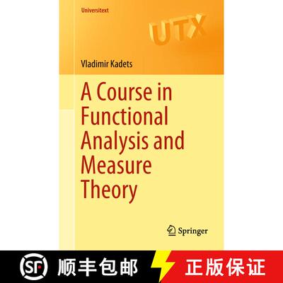 【3-4周达】A Course in Functional Analysis and Measure Theory (1st ed. 2018) [9783319920030]