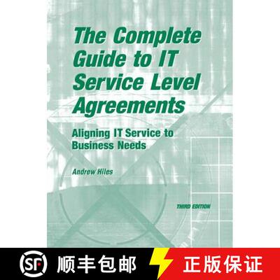 【3-4周达】The Complete Guide to I.T. Service Level Agreements: Aligning It Services to Business Needs [9781931332132]