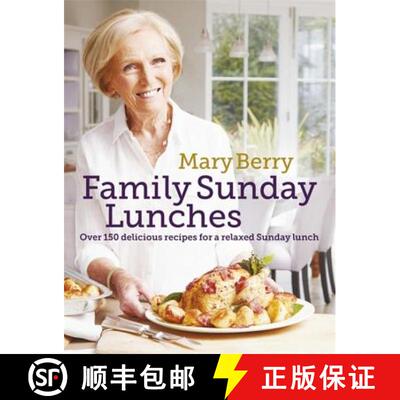 【3-4周达】Mary Berry's Family Sunday Lunches [9781472229274]