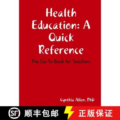 【3-4周达】Health Education: A quick reference 2nd ed [9781387136377]