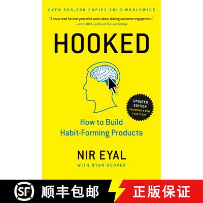 【3-4周达】精装 Hooked: How to Build Habit-Forming Products [9781591847786]