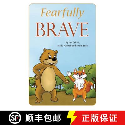 【3-4周达】Fearfully Brave: Fun with Feelings Books [9781734215014]