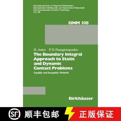 【3-4周达】The Boundary Integral Approach to Static and Dynamic Contact Problems : Equality and Inequ... [9783034897167]