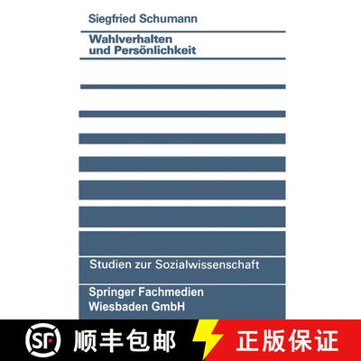 【3-4周达】Wahlverhalten und Persönlichkeit [9783531121772]