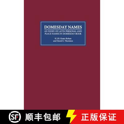 【3-4周达】Domesday Names – An Index of Latin Personal and Place Names in Domesday Book [9780851154299]