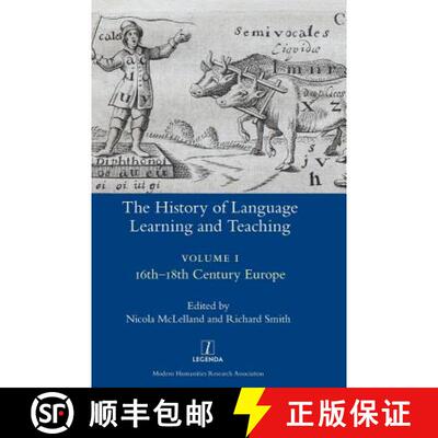 【3-4周达】精装 The History of Language Learning and Teaching I: 16th-18th Century Europe [9781781886984]