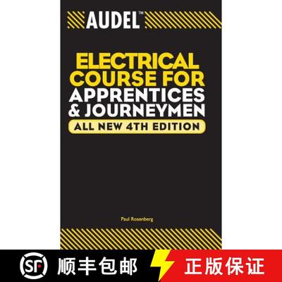 【3-4周达】Audel Electrical Course For Apprentices And Journeymen: All New Fourth Edition [Wiley生活类] [9780764542008]