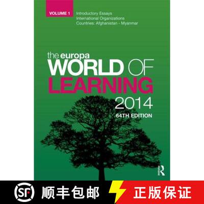 【3-4周达】精装 The Europa World of Learning 2014 [9781857436907]
