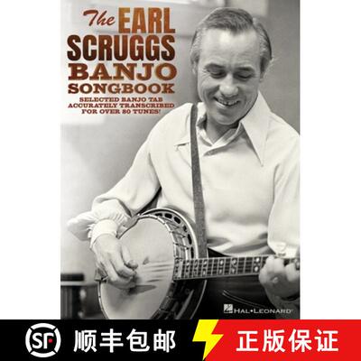 【3-4周达】The Earl Scruggs Banjo Songbook Over 80 Banjo Tunes Transcribed for 5-String Banjo Complet... [9781476814551]