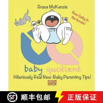 【3-4周达】Baby Quotient - Hilariously Real New Baby Parenting Tips [9781733274982]