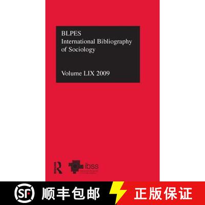 【3-4周达】精装 IBSS: Sociology: 2009 Vol.59 : International Bibliography of the Social Sciences [9780415599283]