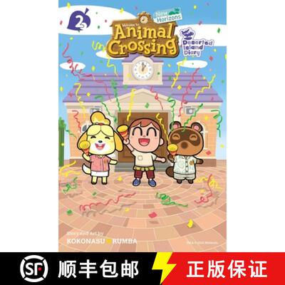 【3-4周达】Animal Crossing: New Horizons, Vol. 2: Deserted Island Diaryvolume 2 [9781974727032]