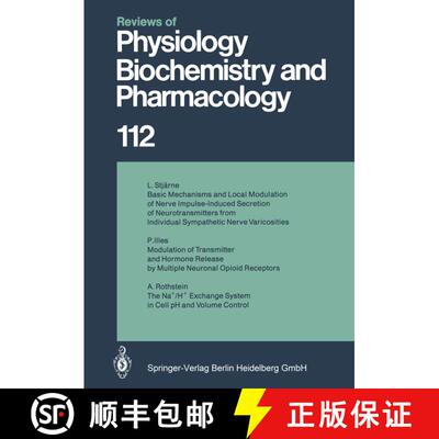 【3-4周达】Reviews of Physiology, Biochemistry and Pharmacology [9783662310366]